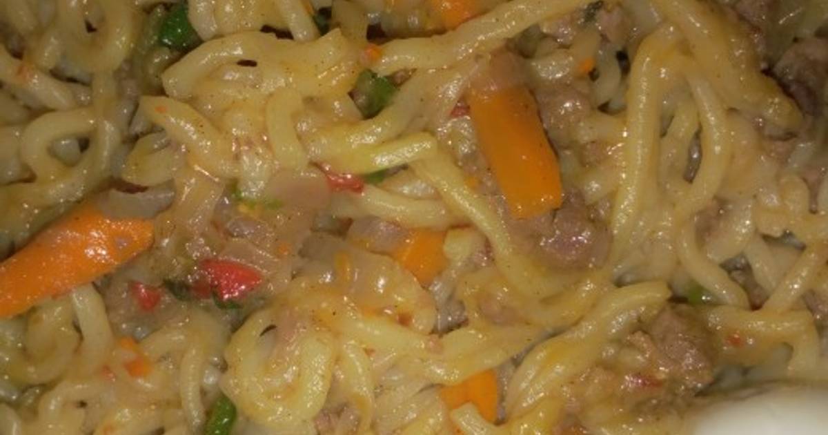 Minced meat instant noodles Recipe by sapeena's cuisine - Cookpad