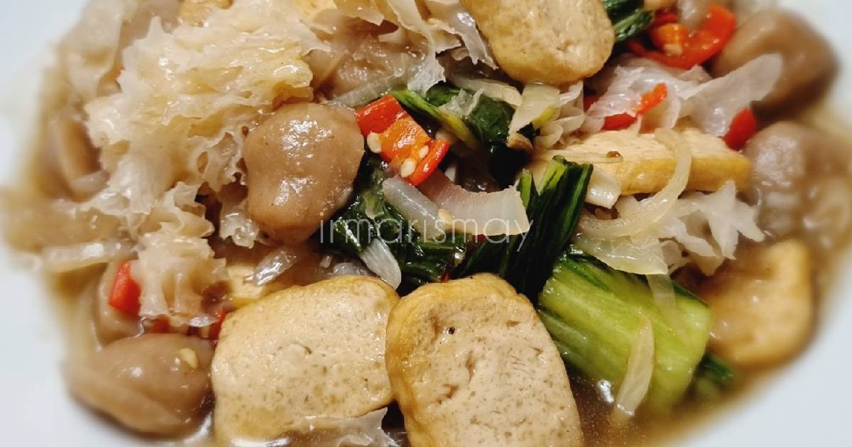 81 resep cah jamur tahu bakso enak dan mudah - Cookpad