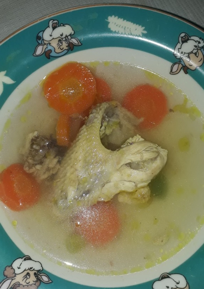 Resep Sup Ayam Jahe Sederhana oleh Raitra - Cookpad