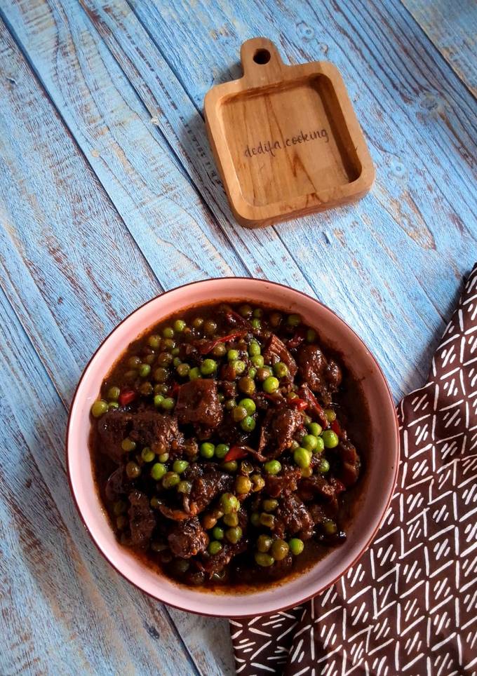 Resep 471. Krengsengan Rempelo Hati Kacang Polong oleh Dedifa.Cooking ...