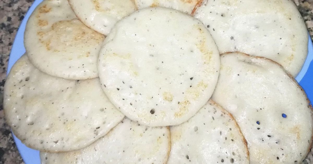 Chinnappam(small Appams) Recipe by Rafeena Majid - Cookpad