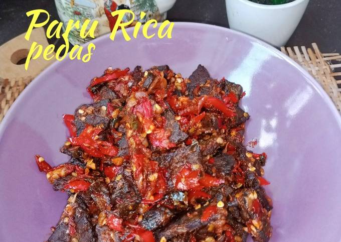 Resep Paru Rica Pedas oleh DEWI SARASWATI - Cookpad