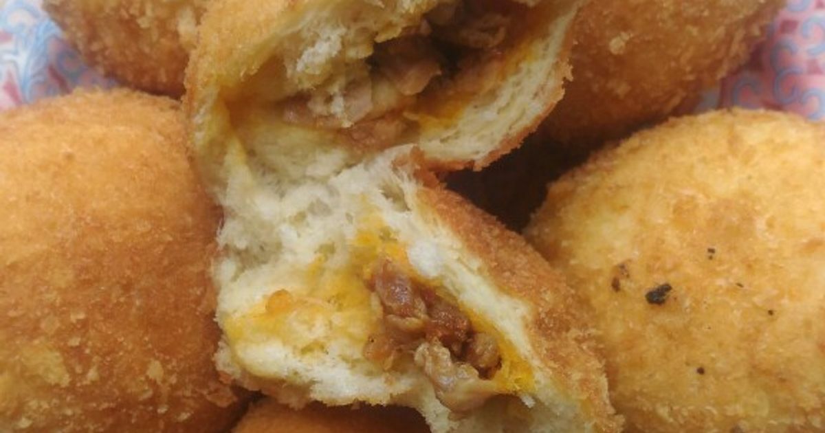 Resep Roti Goreng Isi Ayam oleh srirahayu - Cookpad
