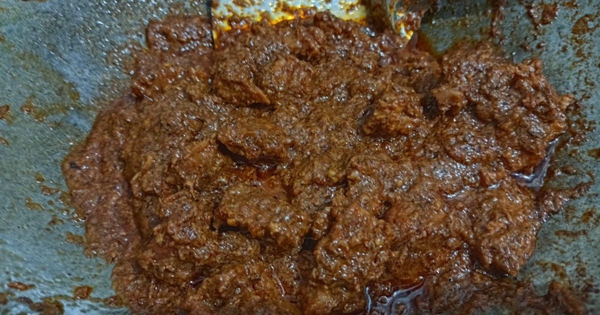Resep rendang bumbu racik dengan presto rumahan enak dan mudah - Cookpad