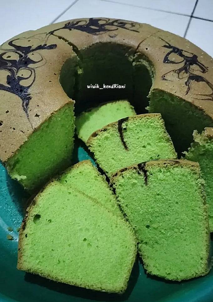 Resep Bolu Jadul Pandan 3 Telur oleh wiwik hendRiani - Cookpad