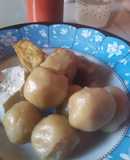 Resep cilok empuk dan kenyal dengan saus kacang lezat