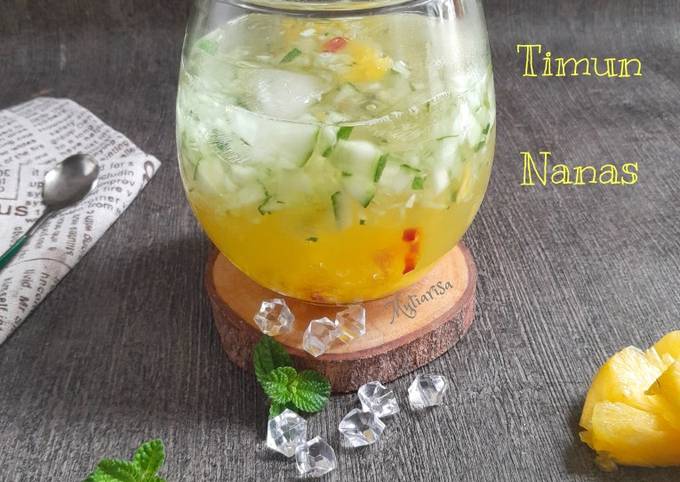 Resep Es Rujak Timun Nanas oleh Mutiarisa - Cookpad