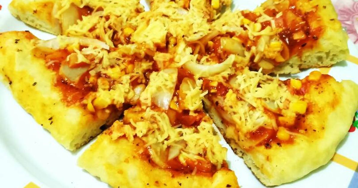 Resep Pizza Tanpa Ulen, Tanpa Oven Dan Tanpa Telur oleh Aiz - Cookpad