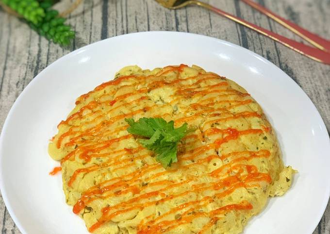 Resep Makaroni Telur Teflon Super Simple oleh Wiwiek H Ginting - Cookpad
