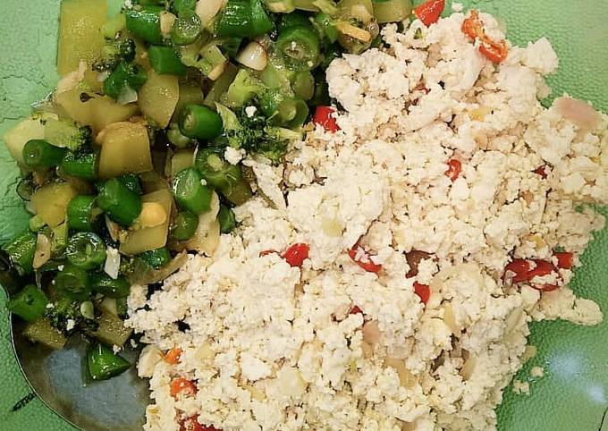 Resep Tahu bejek dan tumis buncis untuk diet oleh Naylikurnia - Cookpad