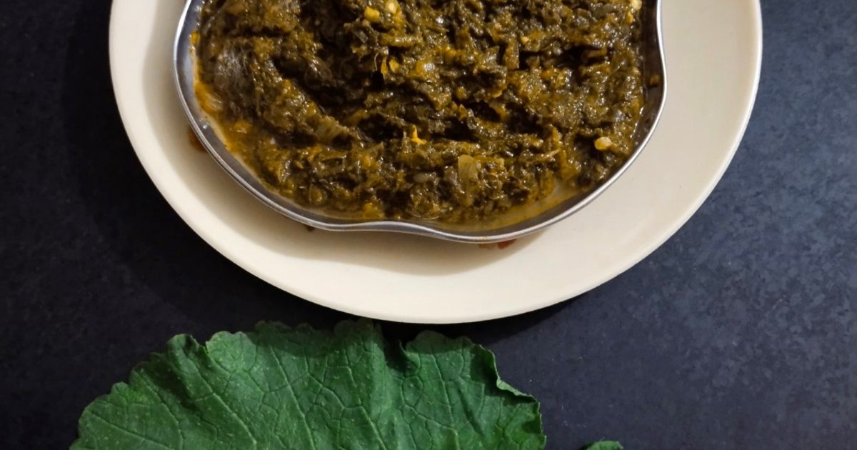 सरसों का साग (Sarso Ka Saag Recipe In Hindi) रेसिपी बनाने की विधि in ...