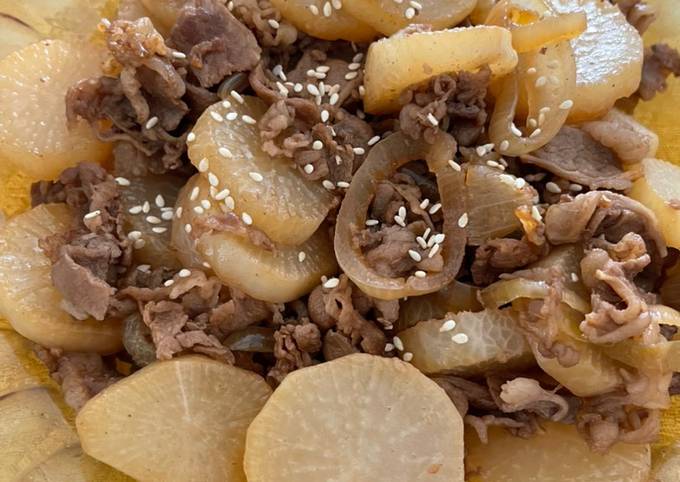 Resep Lobak sapi teriyaki dan Sapi yakiniku ala ala oleh The Erlims ...