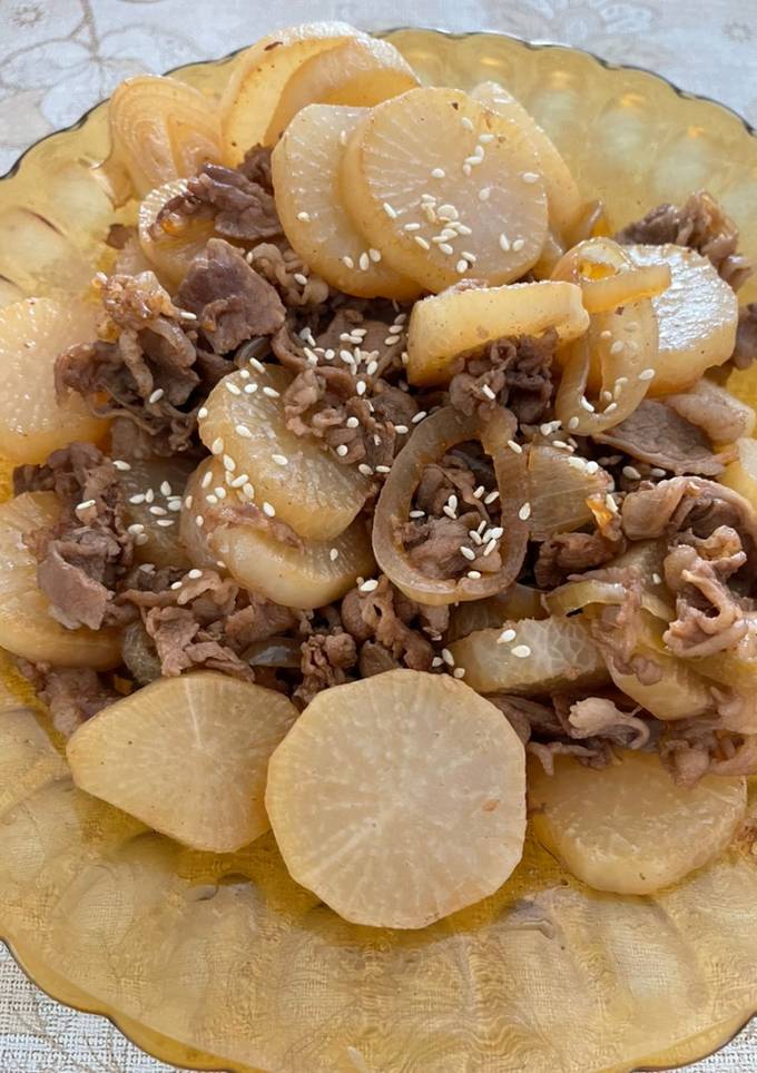 Resep Lobak sapi teriyaki dan Sapi yakiniku ala ala oleh The Erlims ...