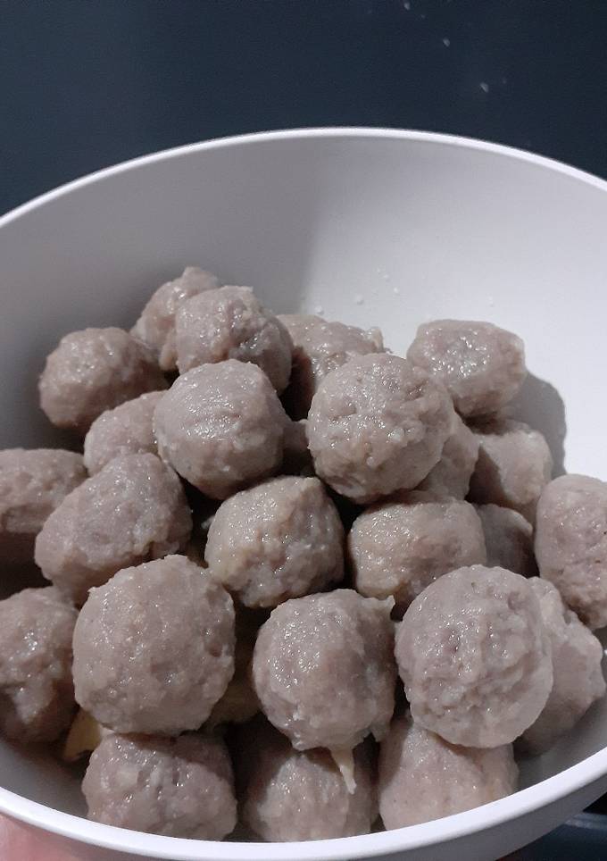 Resep Bakso Sapi Blender oleh Nisa Khairaa ☑️ - Cookpad