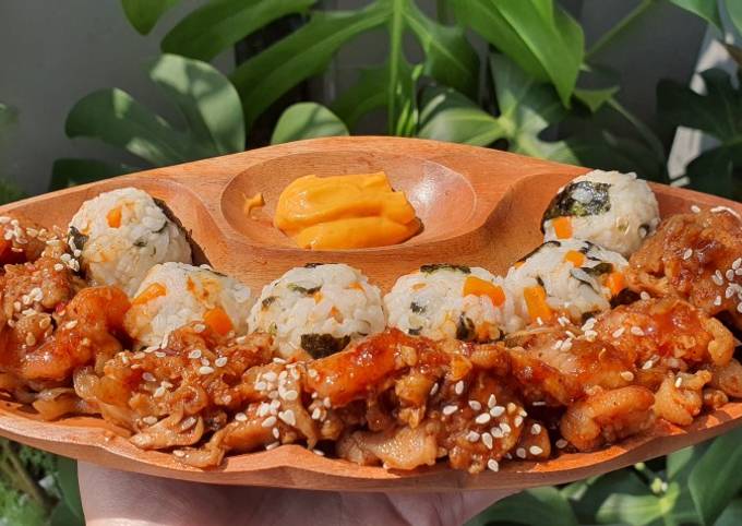 Resep 168. Dakbal jumeokbap oleh Rani Wiramanggala - Cookpad