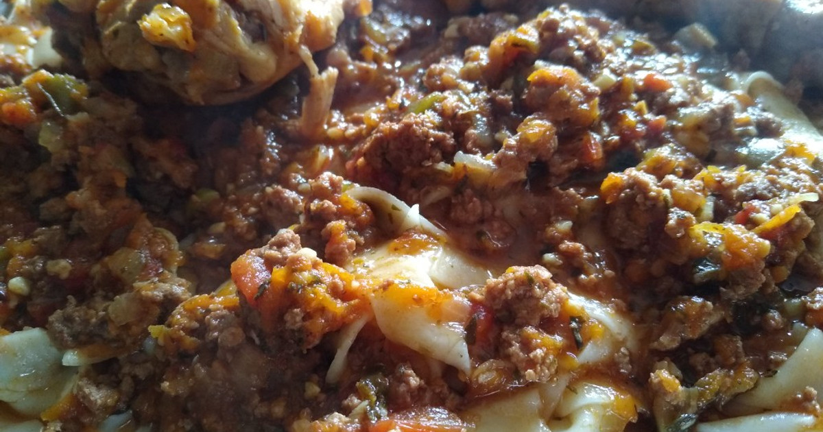 Fideos Caseros Con Tuco 😋 Receta de RA Fernández Oses- Cookpad