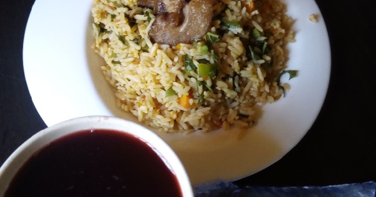 Dafadukan Shinkafa With Sobo Recipe by Ummu Amatullah - Cookpad