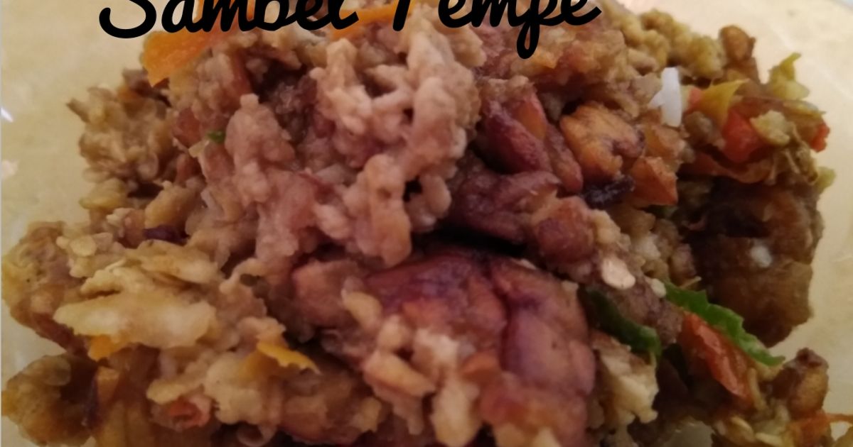 Resep Sambel Tempe Khas Ibu oleh Rofieq Tri Hartanto - Cookpad