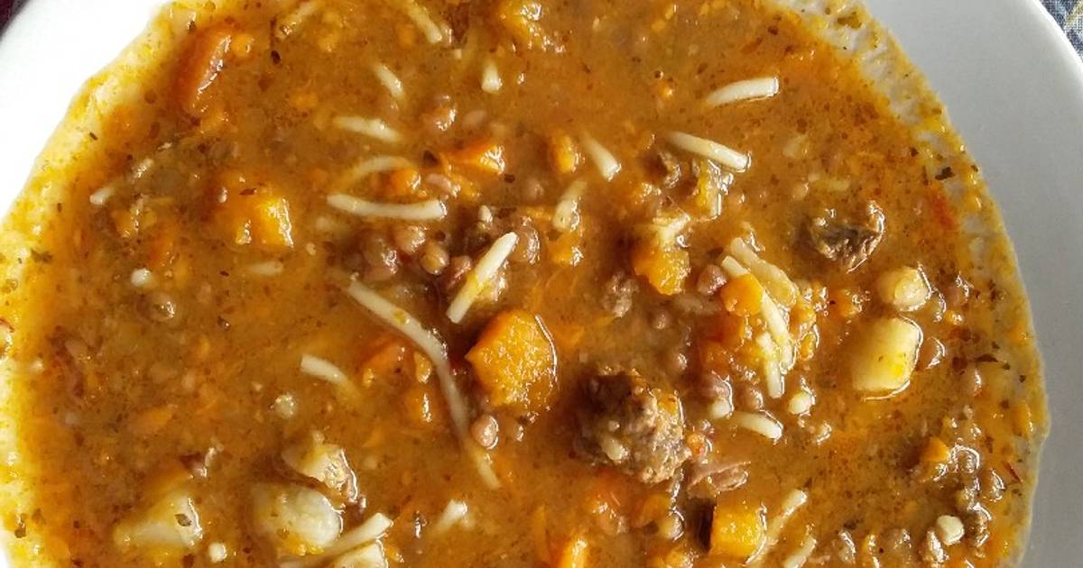 Ensopado rendidor rápido y económico Receta de Juan Sosa- Cookpad