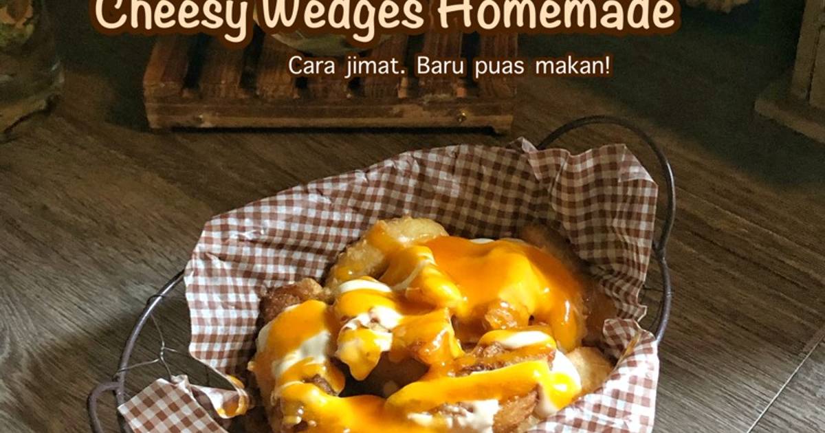 Resipi Cheesy Wedges Homemade oleh Salina Jalaludin - Cookpad