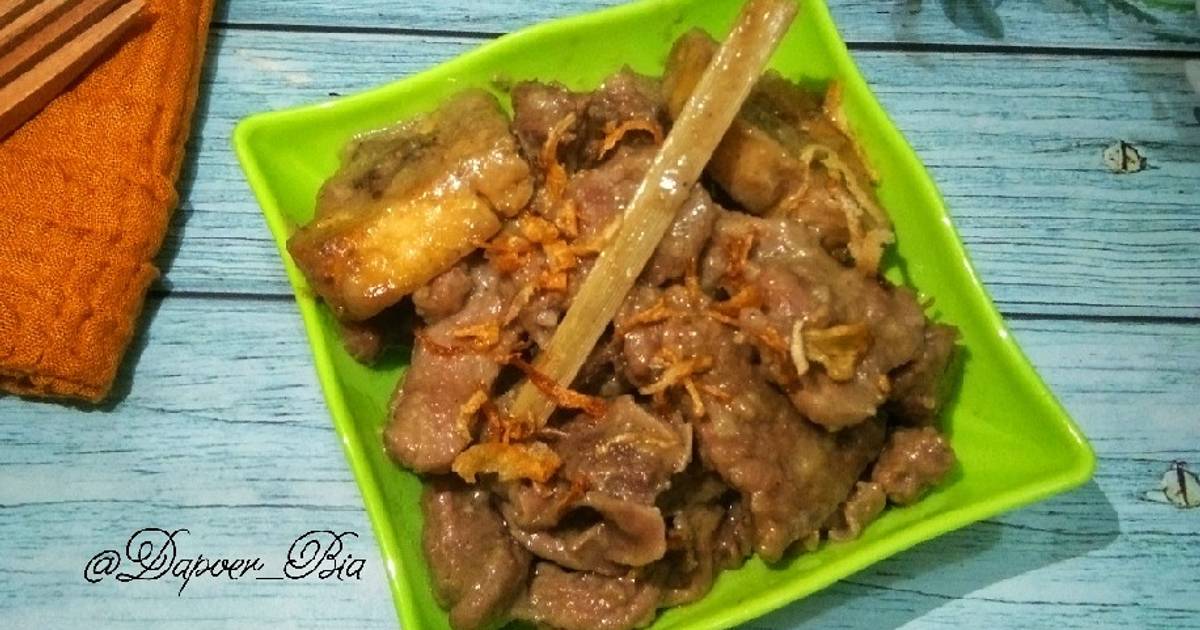 Resep Terik Daging Khas Solo oleh Dapoer_Bia - Cookpad