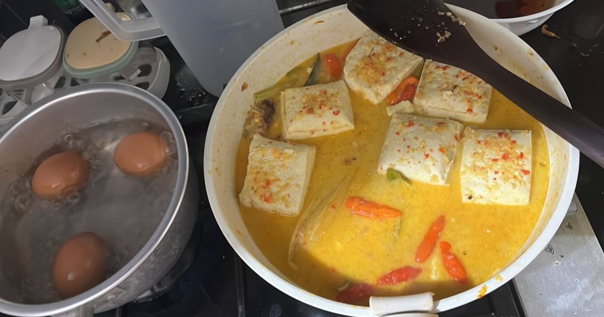 Resep Tahu dan Telur Bumbu Mangut oleh farakh nasida - Cookpad
