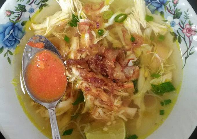 Resep Soto Ayam Bening oleh Adres widayanti - Cookpad