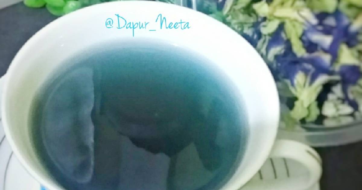 Resep Teh Bunga Telang sereh oleh Dapur Neeta - Cookpad