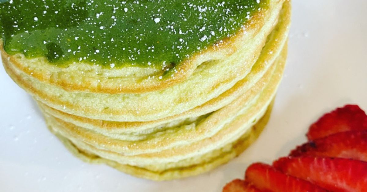 Hotcakes De Matcha Receta de Eddy Rocha- Cookpad