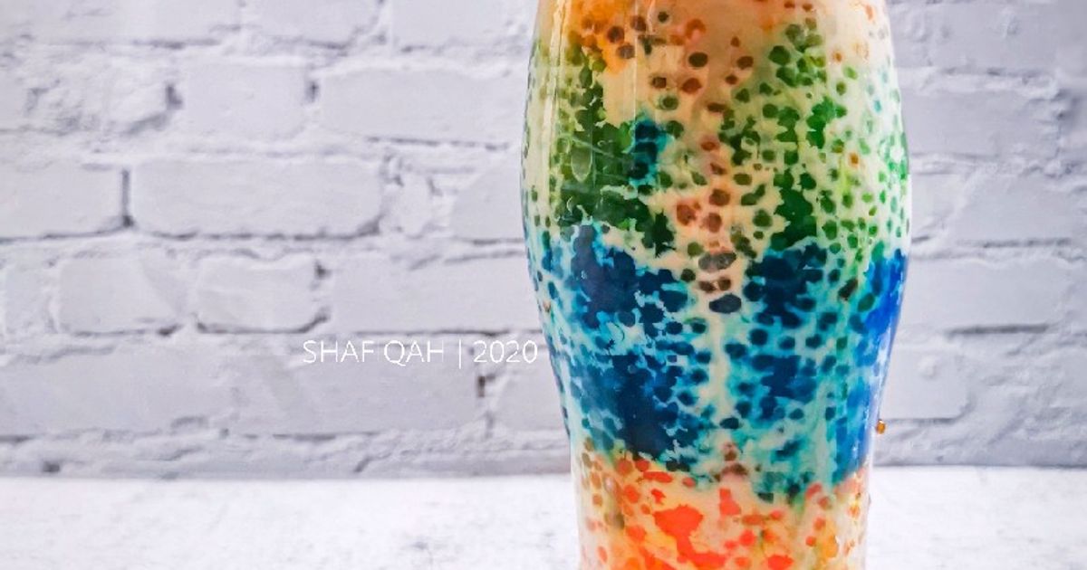 Resipi Sagu Warna Warni Susu Pekat oleh Puuan Nurshanabi Muhaimin - Cookpad