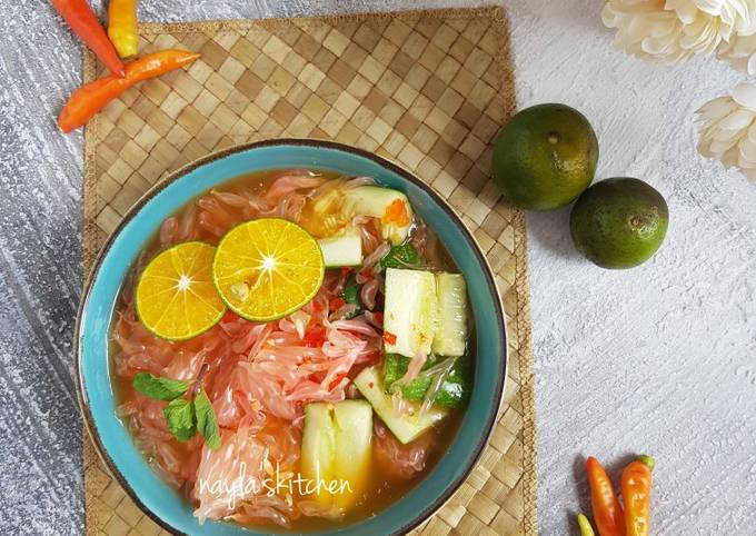 Resep Asinan Timun Pomelo oleh Nayla's Kitchen - Cookpad