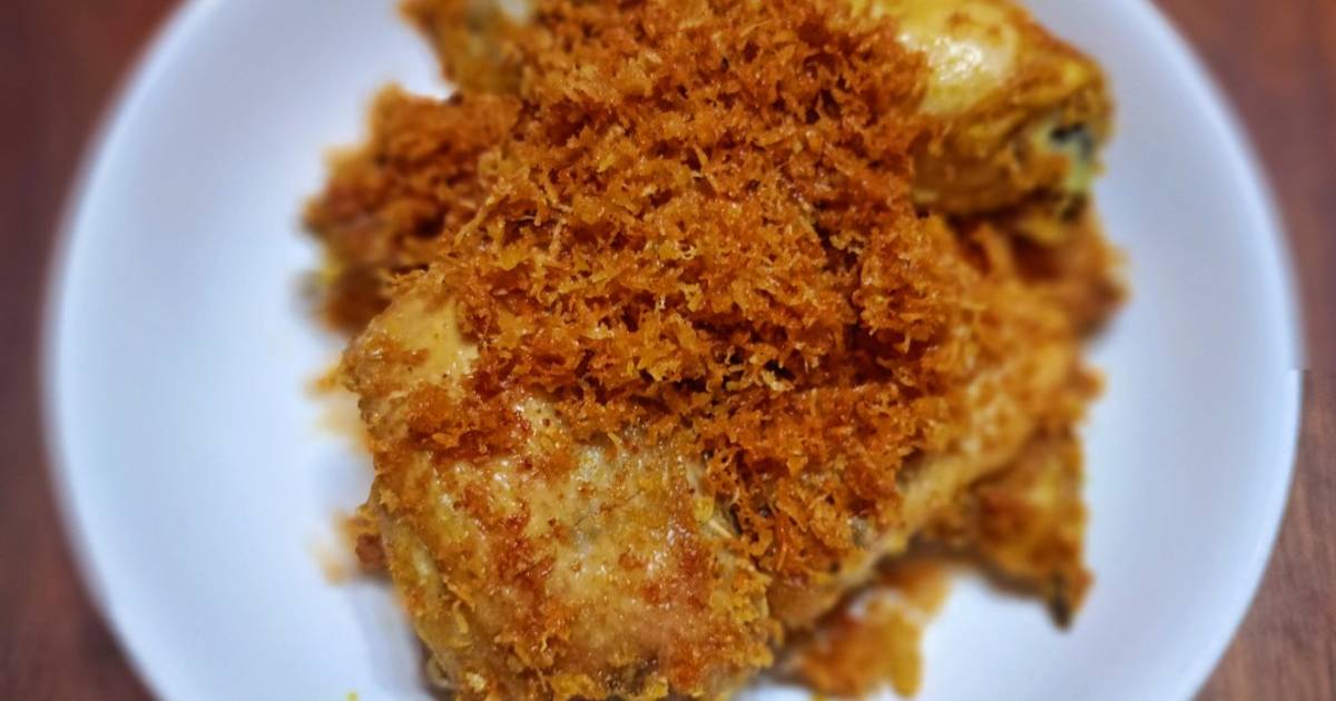 Resep Ayam Goreng Serundeng oleh tommy wiriadi putra - Cookpad