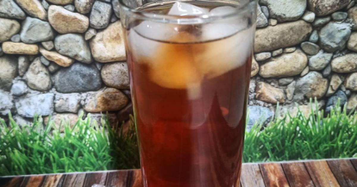 Resep Es Teh Manis Nata de Coco oleh Erni dwip - Cookpad