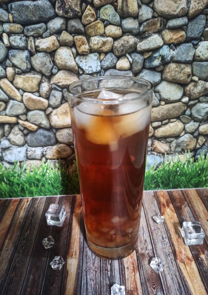 Resep Es Teh Manis Nata de Coco oleh Erni dwip - Cookpad