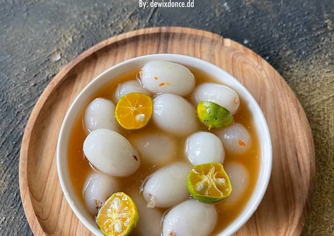Resep Asinan rambutan oleh Dewix Donce - Cookpad