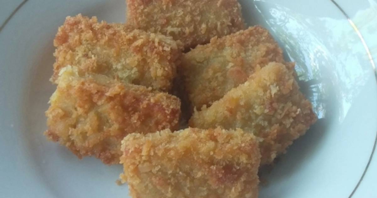 Resep Nugget Ayam Keju oleh Alia Lulu' Khusniati - Cookpad
