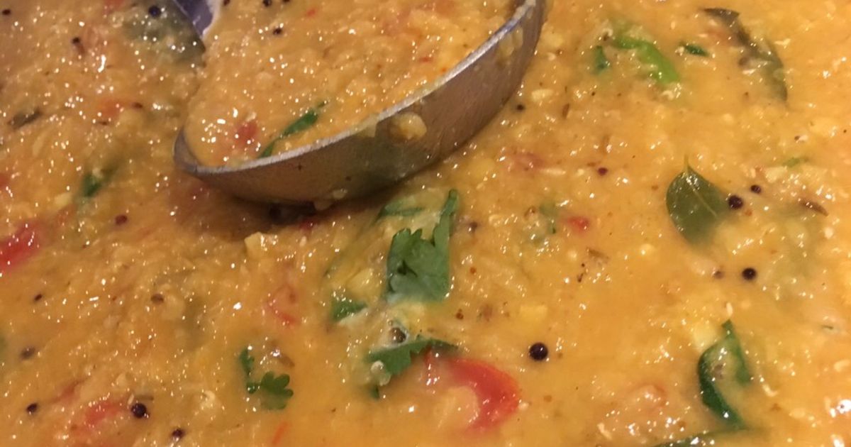 Green Vegetable Tadka Dal 🌱 Recipe by Rachel - Cookpad