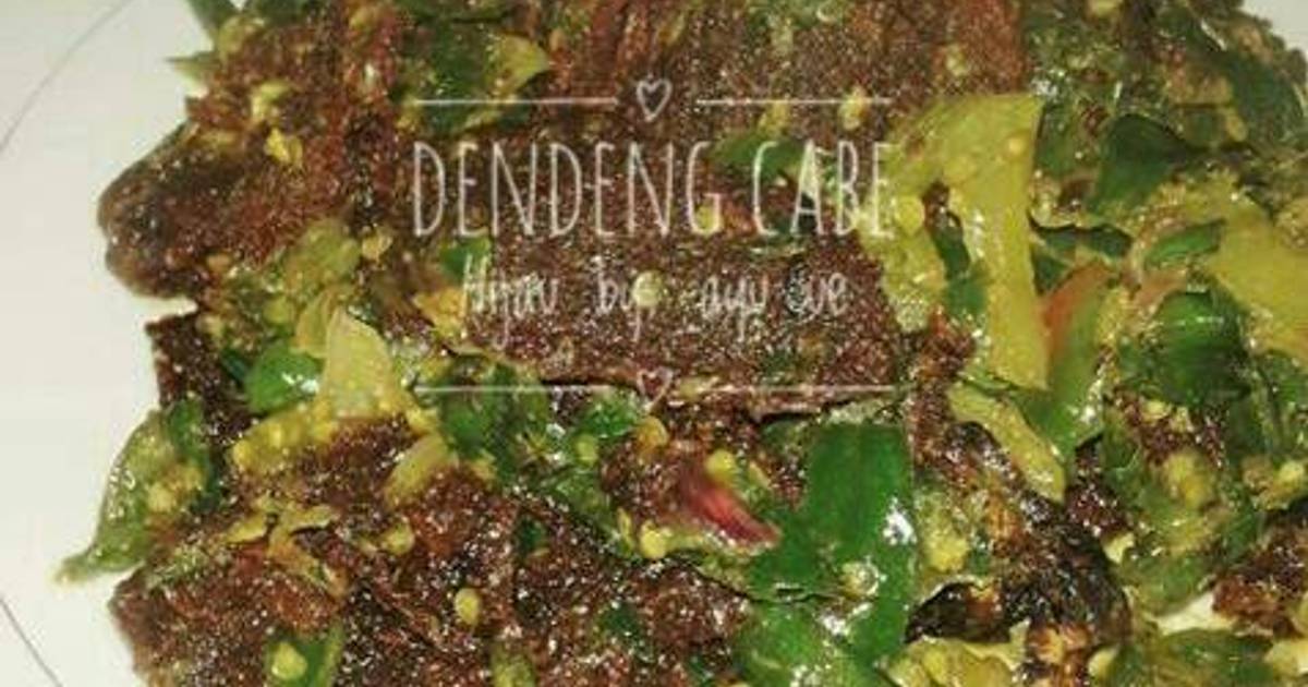 Resep Dendeng cabe hijau oleh Ayu - Cookpad