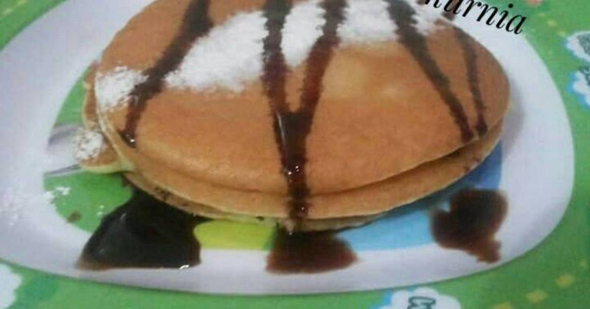 Resep Pancake simple seadanya oleh Ika kurnia - Cookpad