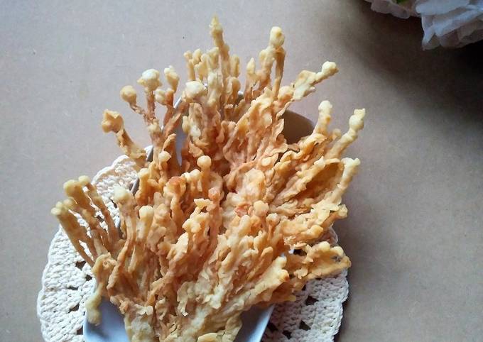 Resep Jamur Enoki Super Krispi oleh Dila Frastika - Cookpad