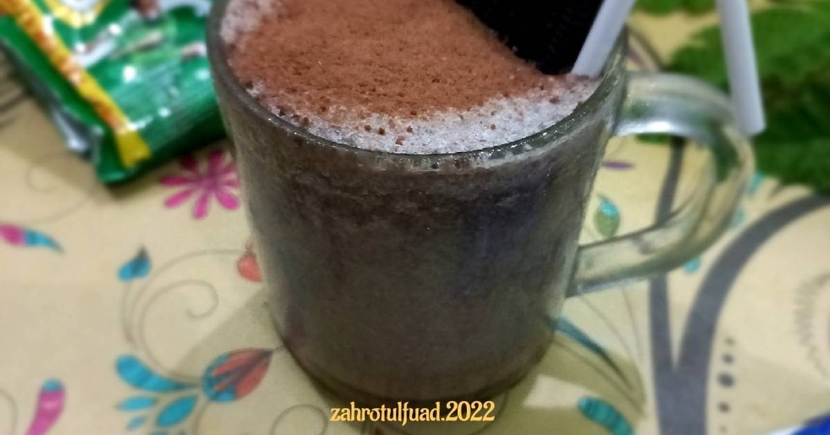 Resep Milkshake Milo Oreo oleh Zahrotul Fuad - Cookpad
