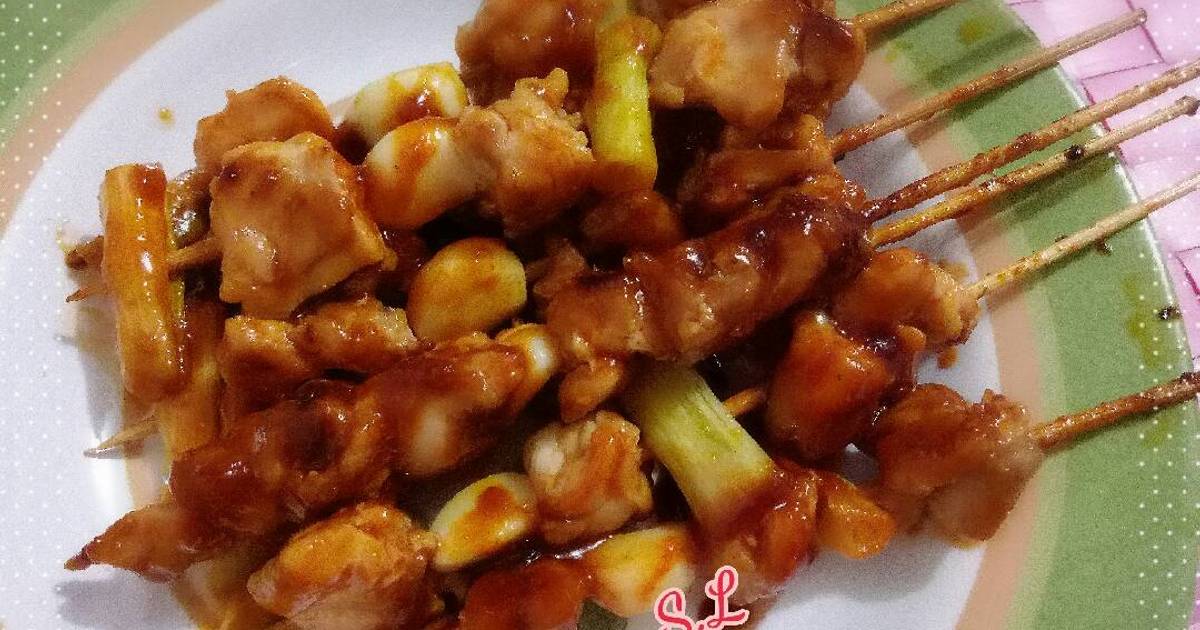 Resep Korean Skewered Chicken / DakKochi (닭 꼬치) oleh Sanni - Cookpad