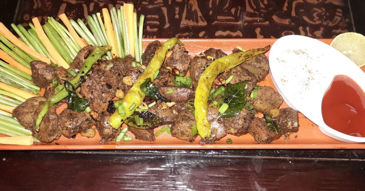 Pepper Liver Recipe by Swapna Koripa - Cookpad