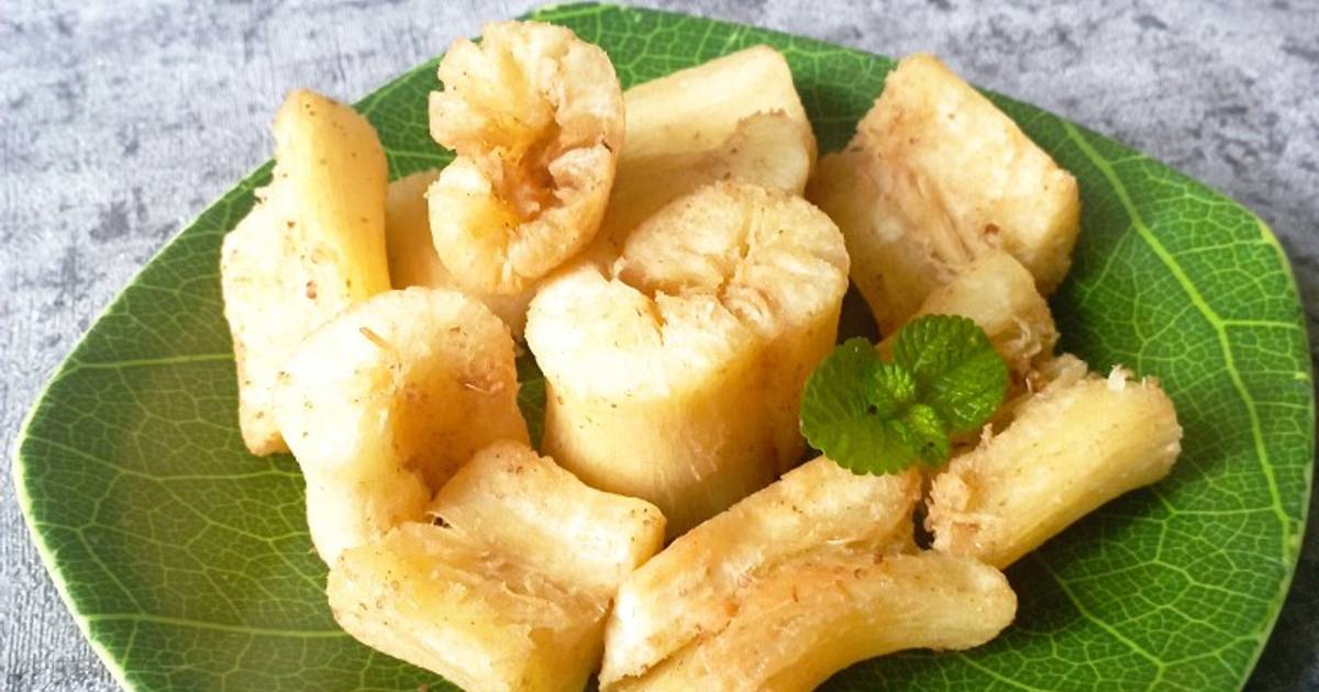 Resep Singkong Goreng Empuk Merekah oleh Mba’Oppie_Kitchen - Cookpad