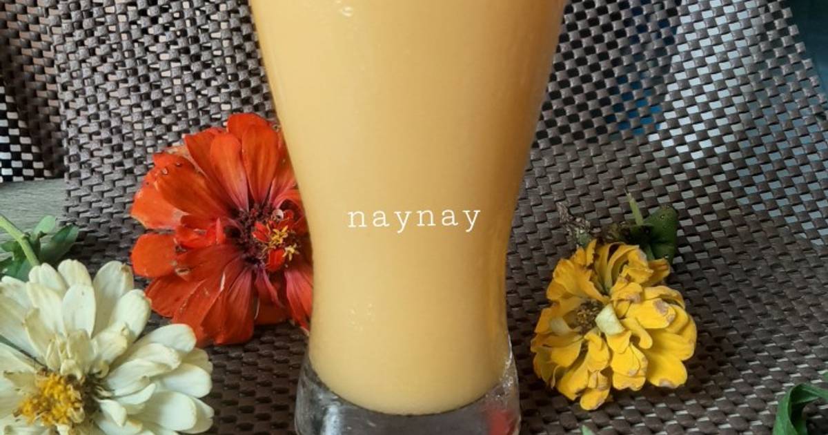 Resep Es Sirup Orange Susu oleh NayNay - Cookpad