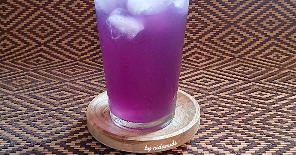 Resep Es Teh Bunga Telang oleh nidarudi - Cookpad