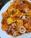 Resep seafood tumpah rumahan enak dan mudah - Cookpad