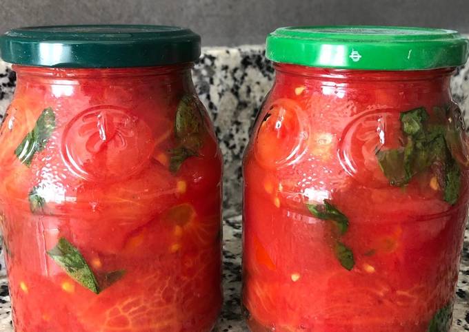 Conserve de tomates entières de Les Trois Truffes - Cookpad