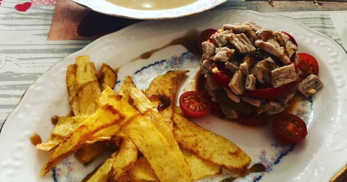 20 recetas muy ricas de carne asada con cebolla caramelizada ...