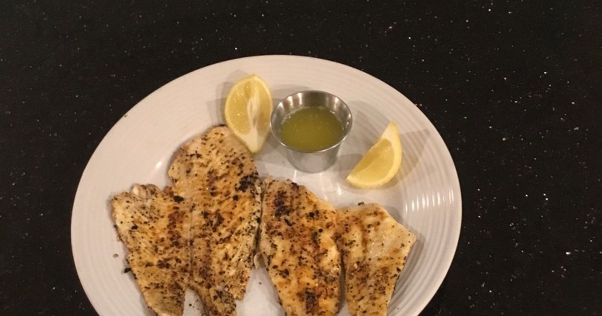 Grilled Fresh Flounder Fillets Recipe By Fenway